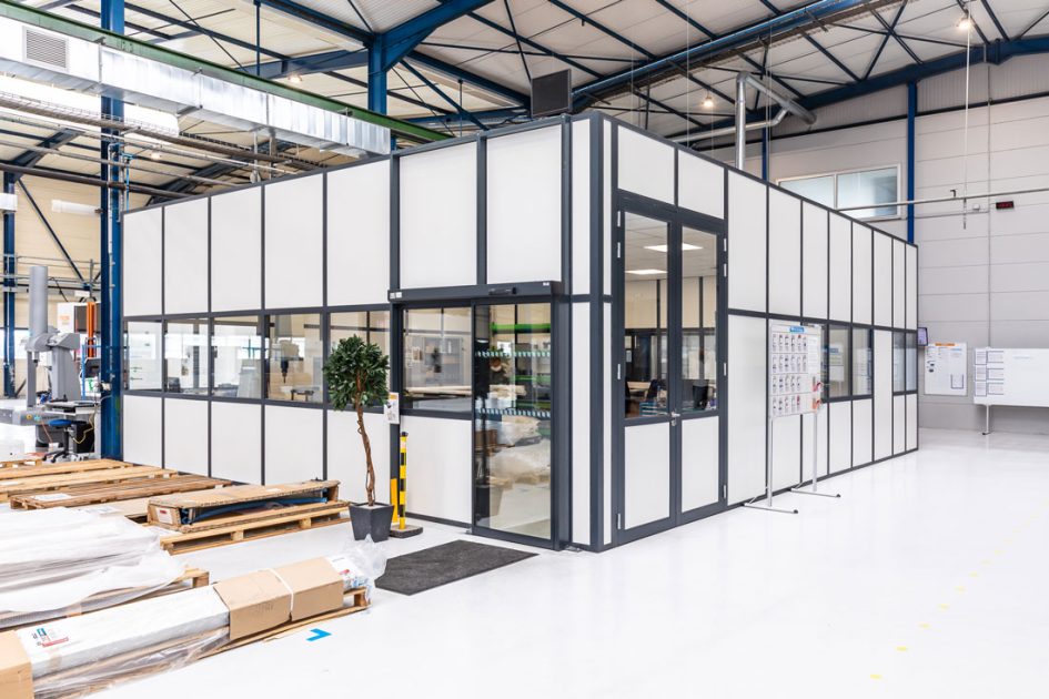 Cloisons Modulaires pour espaces professionnels